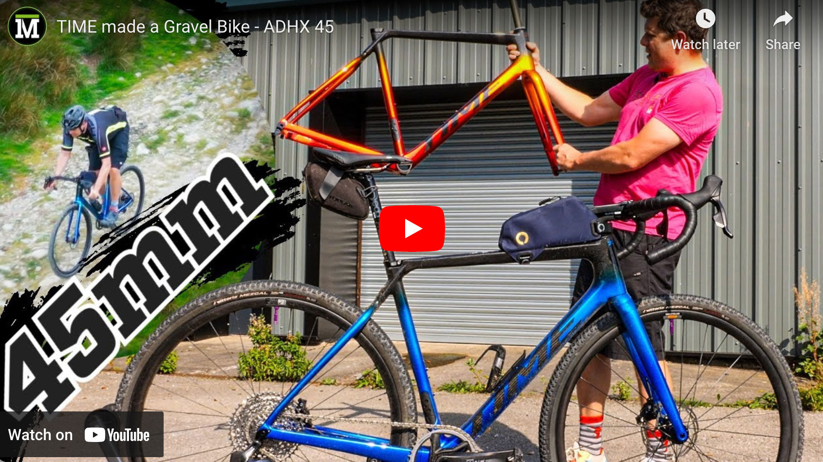 TIME made a Gravel Bike - ADHX 45 - from Mapdec Cycle Works – TIME - GLOBAL